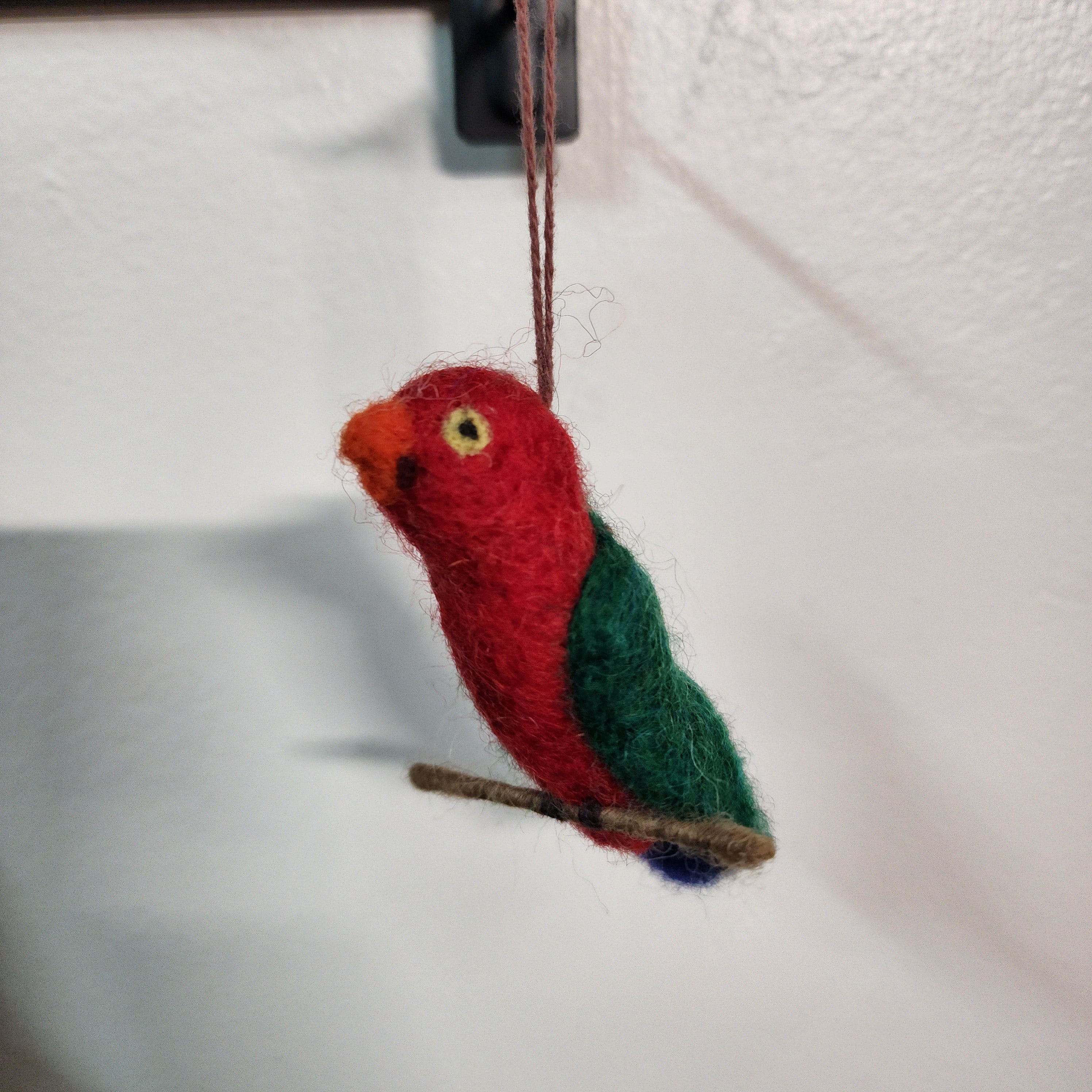 Native Bird Christmas Ornament: Handmade Fair Trade Decoration - Galah ...