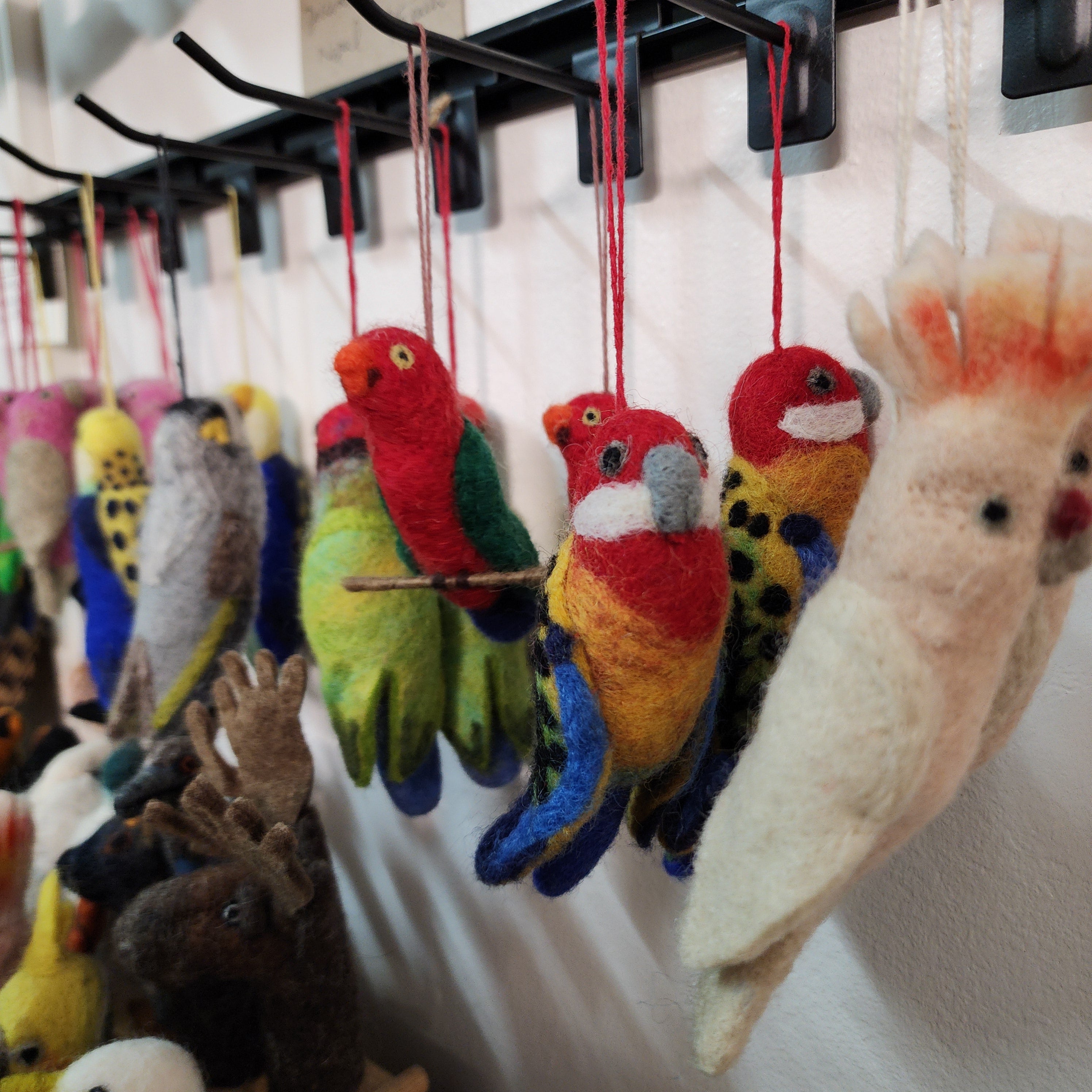 Native Bird Christmas Ornament: Handmade Fair Trade Decoration - Galah ...
